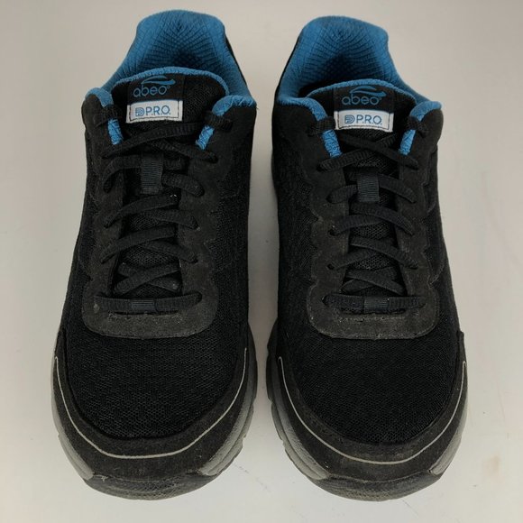 Abeo | Shoes | Abeo Womens Size 9 Petra Pro Black Textile Laceup ...